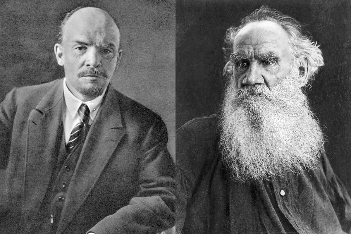 Lénine et Tolstoï | Révolution communiste